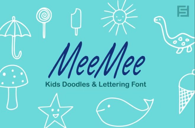 15+ Cute Doodle Font TTF OTF FREE Download - Graphic Cloud