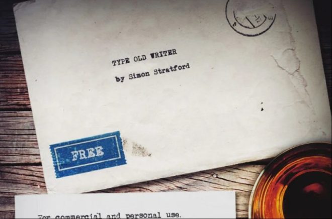 15+ Vintage Typewriter Typeface Free Download - Graphic Cloud