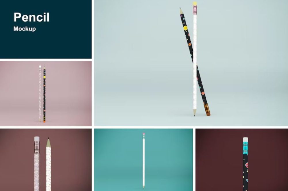 15+ Pencil Mockup PSD FREE Download - Graphic Cloud