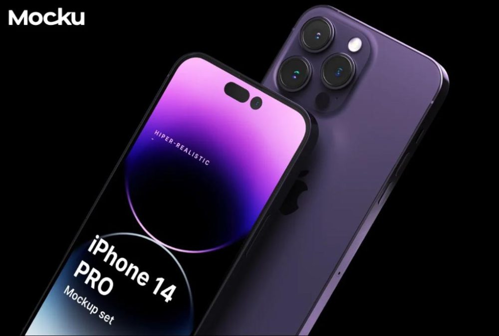 15+ FREE iPhone 14 Pro Mockup PSD Download - Graphic Cloud