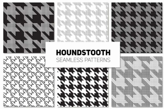 15+ Houndstooth Patterns EPS FREE Download - Graphic Cloud
