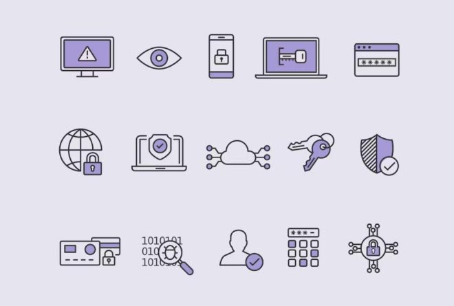 15+ Cyber Security Icons Ai EPS FREE Download - Graphic Cloud