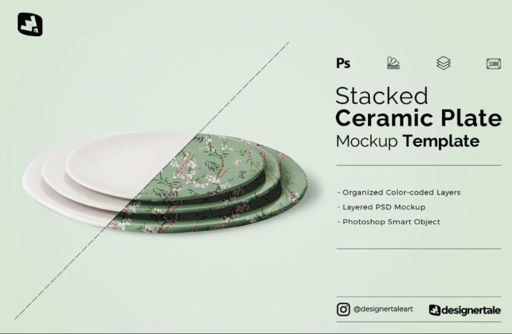 15+ FREE Plate Mockup PSD Template Download - Graphic Cloud