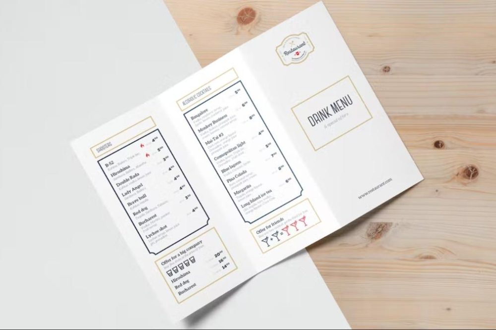 15+ FREE Drinks Menu Template PSD Download - Graphic Cloud