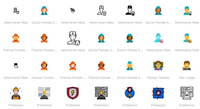 15+ Free Profession Icons Ai EPS Download - Graphic Cloud