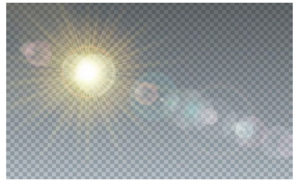 15+ Sun Flare Overlays PNG JPEG Download - Graphic Cloud