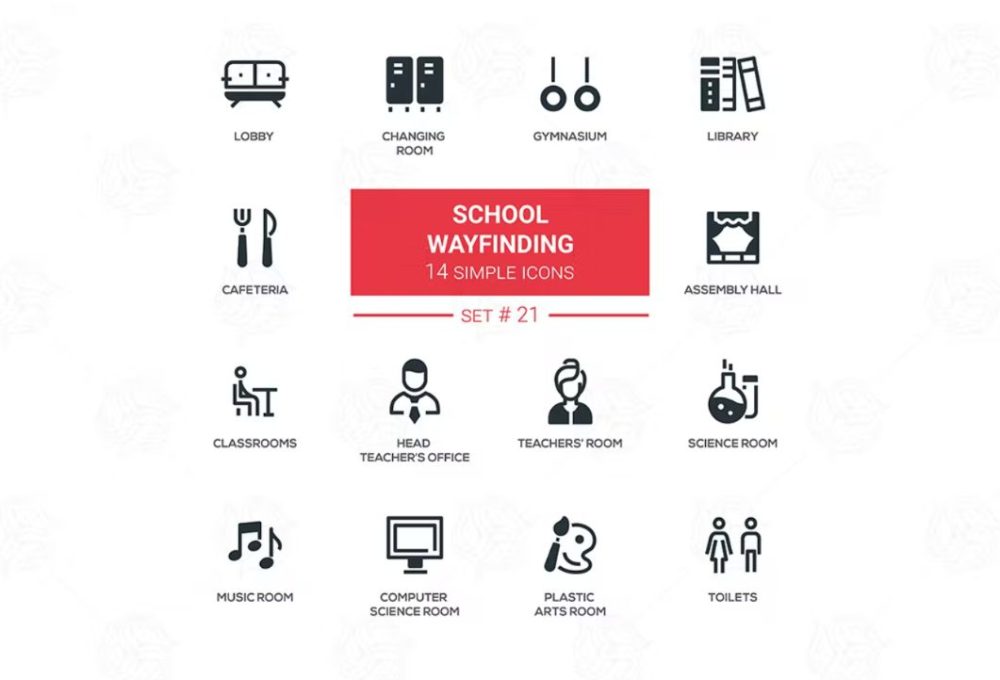 15+ Wayfinding Icons Ai EPS Free Download - Graphic Cloud