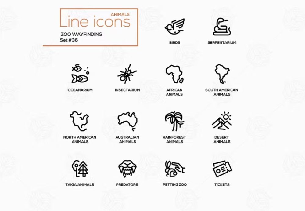 15+ Wayfinding Icons Ai EPS Free Download - Graphic Cloud