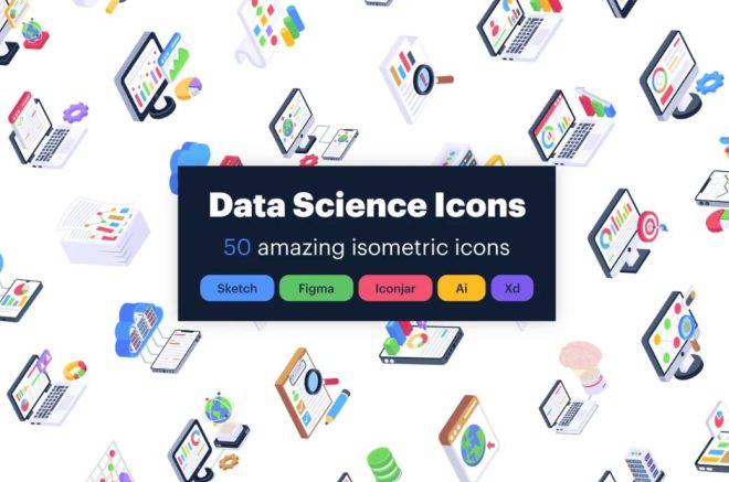 15+ Data Science Icons Ai EPS FREE Download - Graphic Cloud