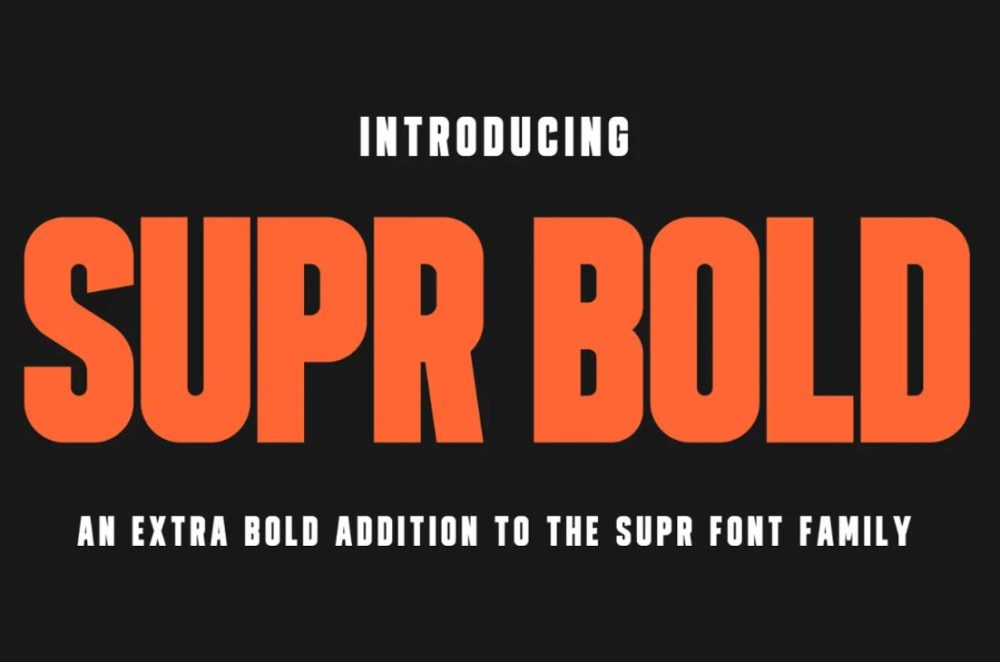 15+ Bold Display Typeface TTF Download FREE - Graphic Cloud