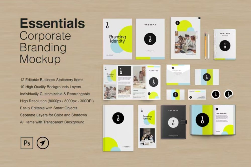 15+ Branding Mockup Essentials PSD Download - Graphic Cloud