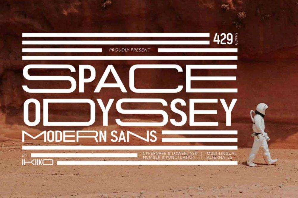15+ Space Typefaces TTF OTF FREE Download - Graphic Cloud