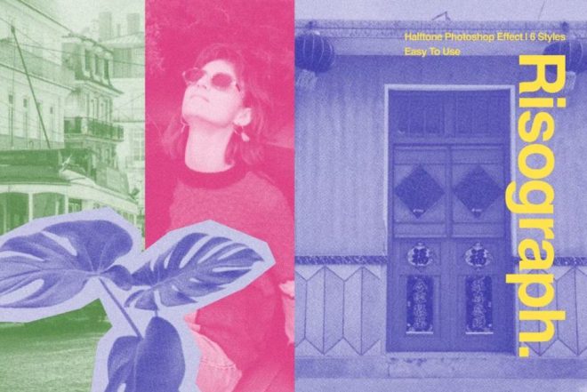 15+ FREE Risograph Photo Effect ATN Download - Graphic Cloud