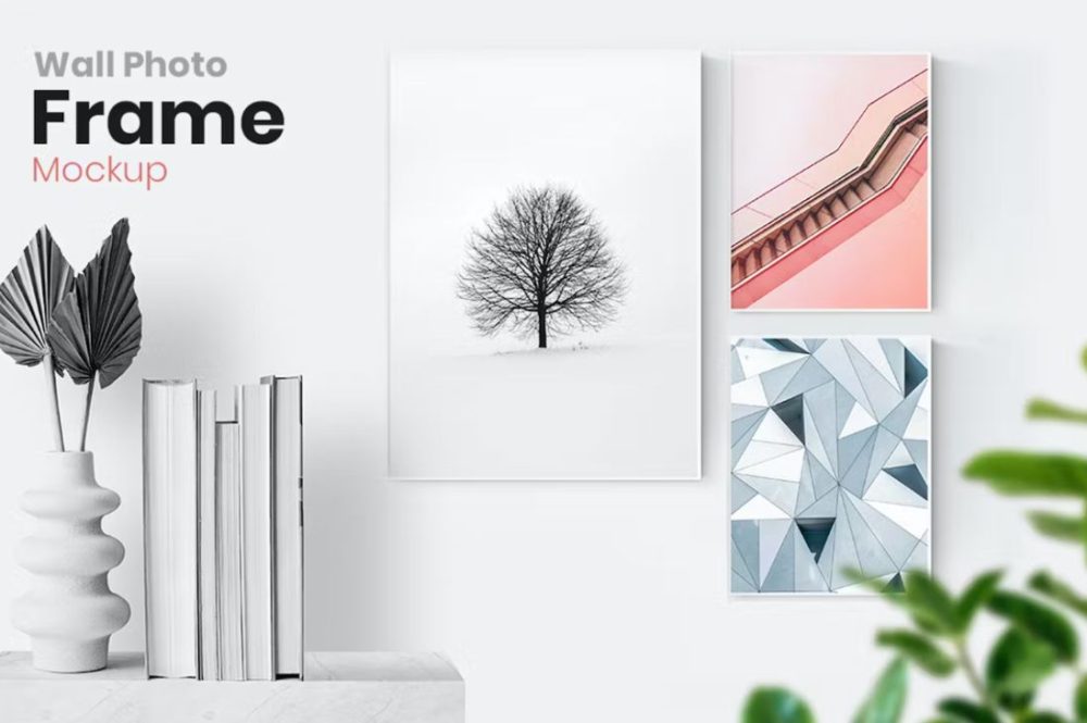 15+ Photo Frame Mockup PSD Free Download - Graphic Cloud