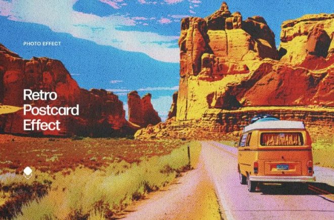 15+ Postcard Photo Effect ATN Free Download - Graphic Cloud