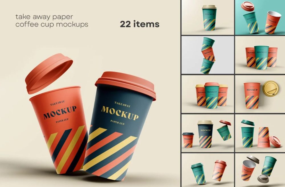 15+ Free Takeaway Coffee Cup Mockup PSD - Graphic Cloud