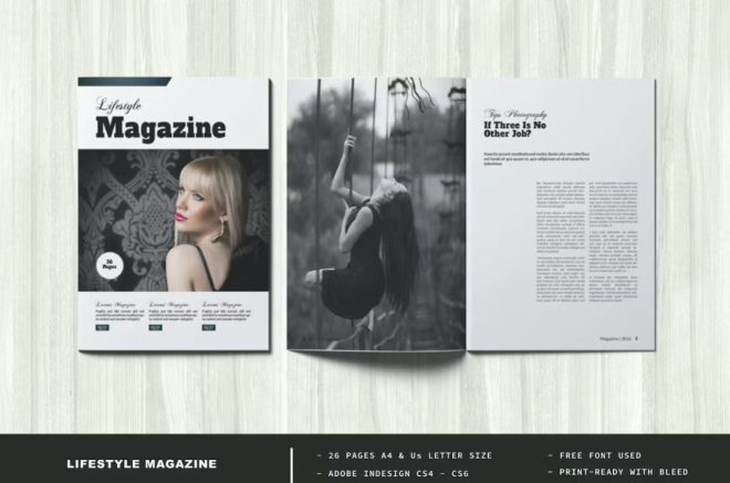 15+ Lifestyle Magazine Template Ai PSD Free - Graphic Cloud
