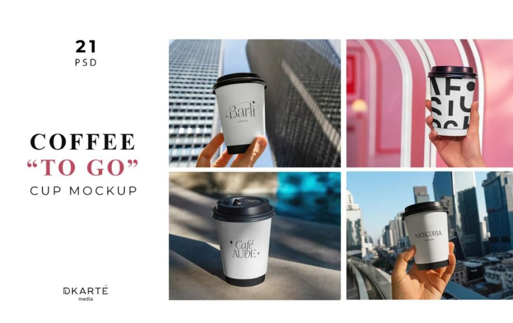 15+ Free Takeaway Coffee Cup Mockup PSD - Graphic Cloud