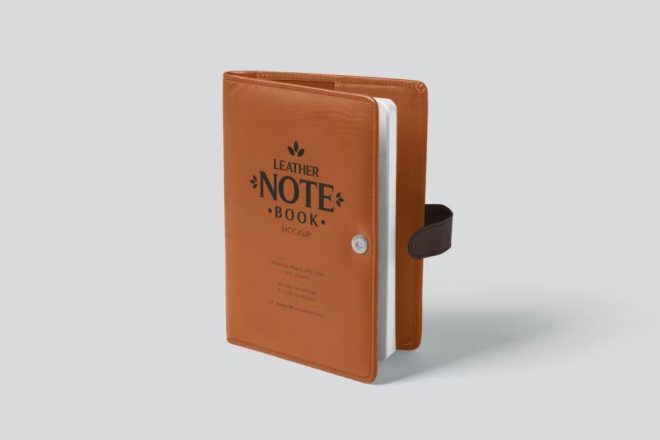 15+ Best Leather Book Mockup PSD Free - Graphic Cloud