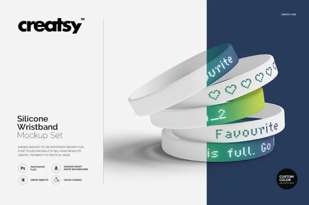 15+ Wristband Mockup PSD Best Download Set - Graphic Cloud