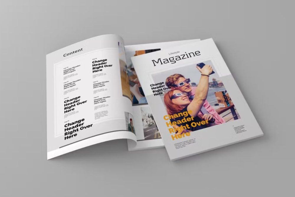 15+ Lifestyle Magazine Template Ai PSD Free - Graphic Cloud