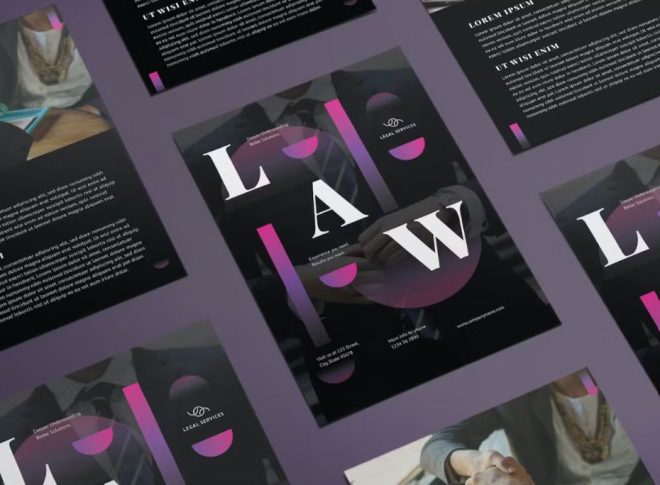 15+ Law Firm Flyer Template Ai PSD Free - Graphic Cloud