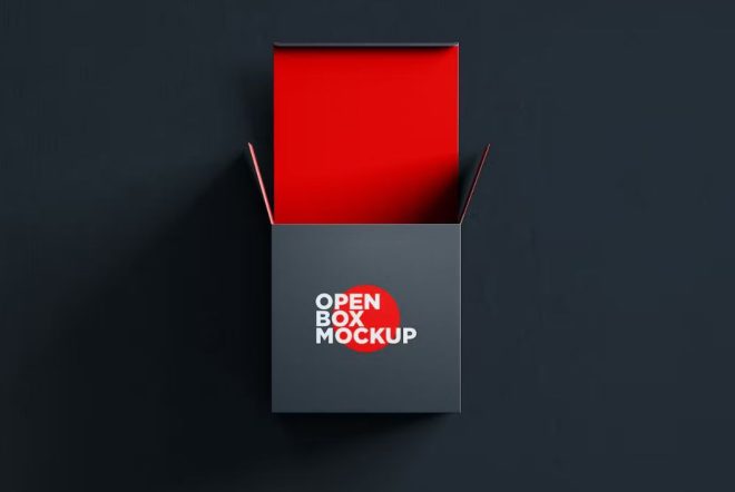 7+ Open Box Mockup PSD Free Download - Graphic Cloud