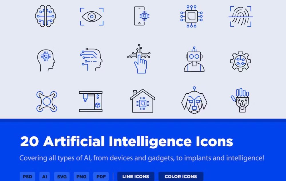 15+ Free Artificial Intelligence Icons Ai EPS - Graphic Cloud
