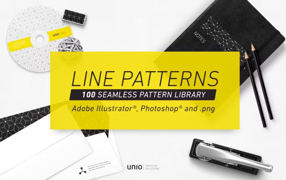 15+ Monoline Patterns Ai EPS PNG Free Download - Graphic Cloud