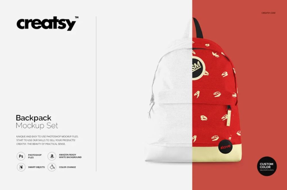 15+ Backpack Mockup PSD Template Free Download - Graphic Cloud