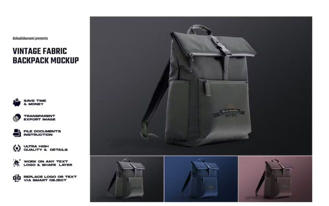 15+ Backpack Mockup PSD Template Free Download - Graphic Cloud