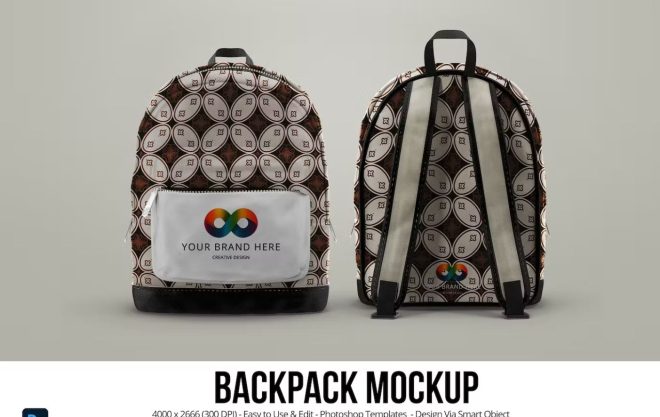 15+ Backpack Mockup PSD Template Free Download - Graphic Cloud