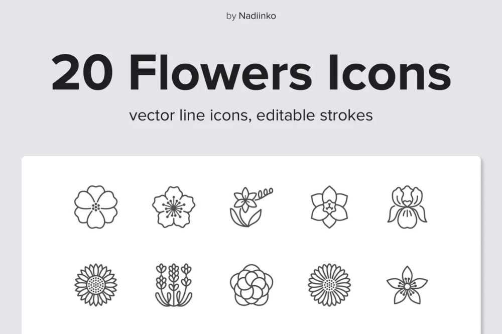 15+ Free Flower Icons Ai PNG Download - Graphic Cloud