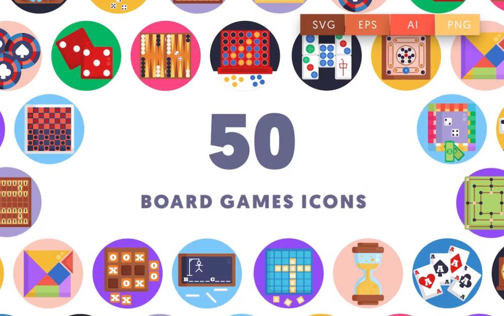 15+ Board Game Icons Ai EPS PNG Free Download - Graphic Cloud