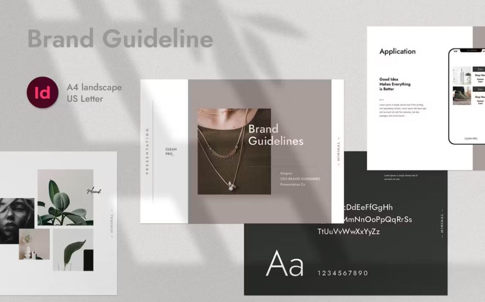15+ Stylish Brand Guideline Template Free PSD - Graphic Cloud