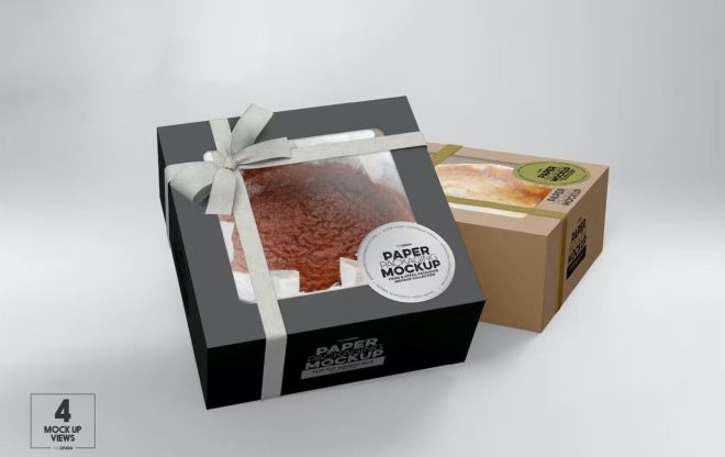 15+ Free Cake Packaging Mockup PSD Download - Graphic Cloud