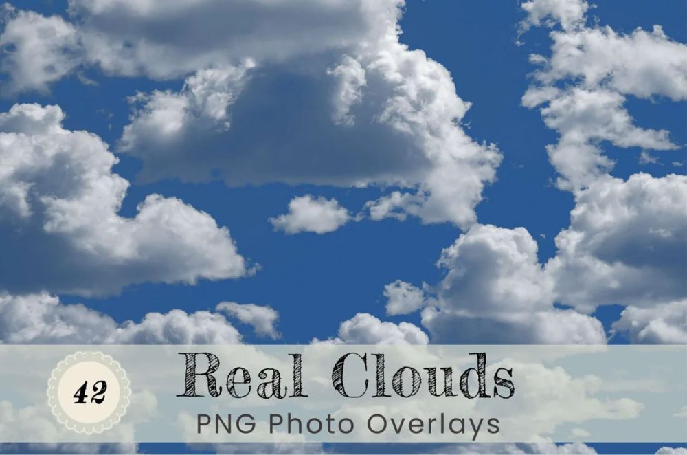 15+ Free Cloud Overlays PNG JPEG Download - Graphic Cloud