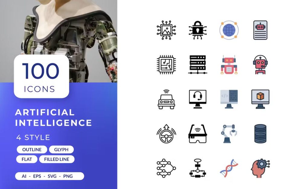 15+ Free Artificial Intelligence Icons Ai EPS - Graphic Cloud