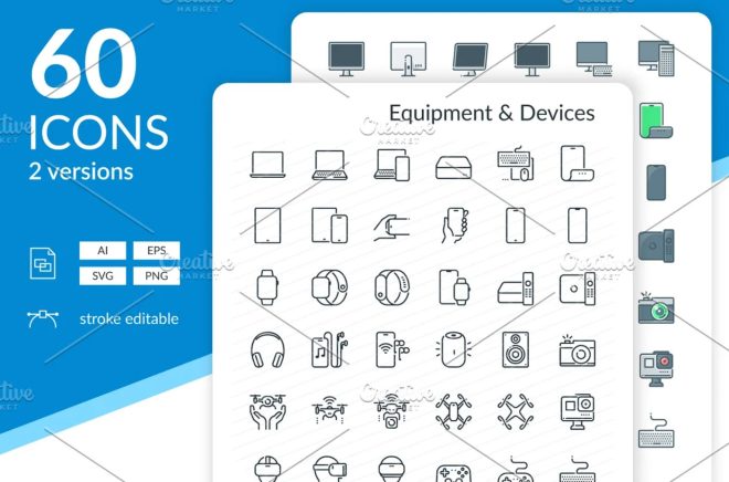 15+ Electronic Devices Icons Ai EPS Free Download - Graphic Cloud