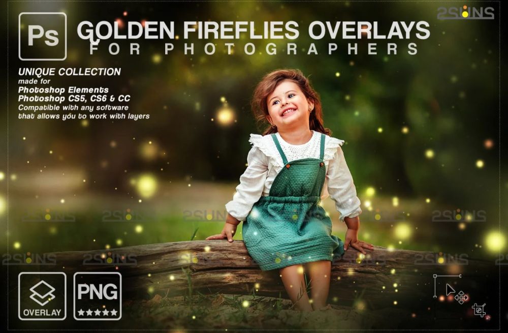 15+ Fireflies Overlay PNG JPEG Free Download - Graphic Cloud