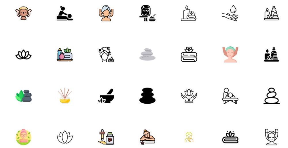 15+ Free Massage Icons PNG Ai EPS Download - Graphic Cloud