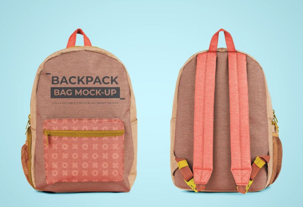 15+ Backpack Mockup PSD Template Free Download - Graphic Cloud
