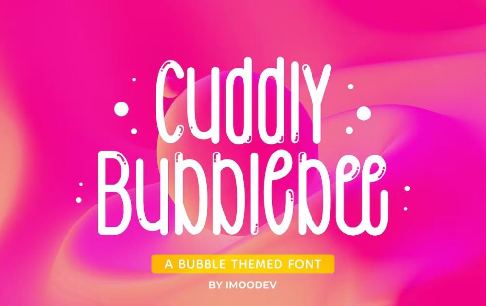 15+ Free Bubbly Typeface TTF OTF Download - Graphic Cloud