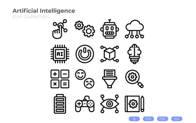 15+ Free Artificial Intelligence Icons Ai EPS - Graphic Cloud