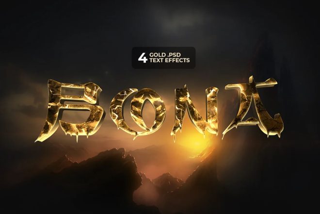 15+ Free Gold Text Effect PSD Ai Download - Graphic Cloud