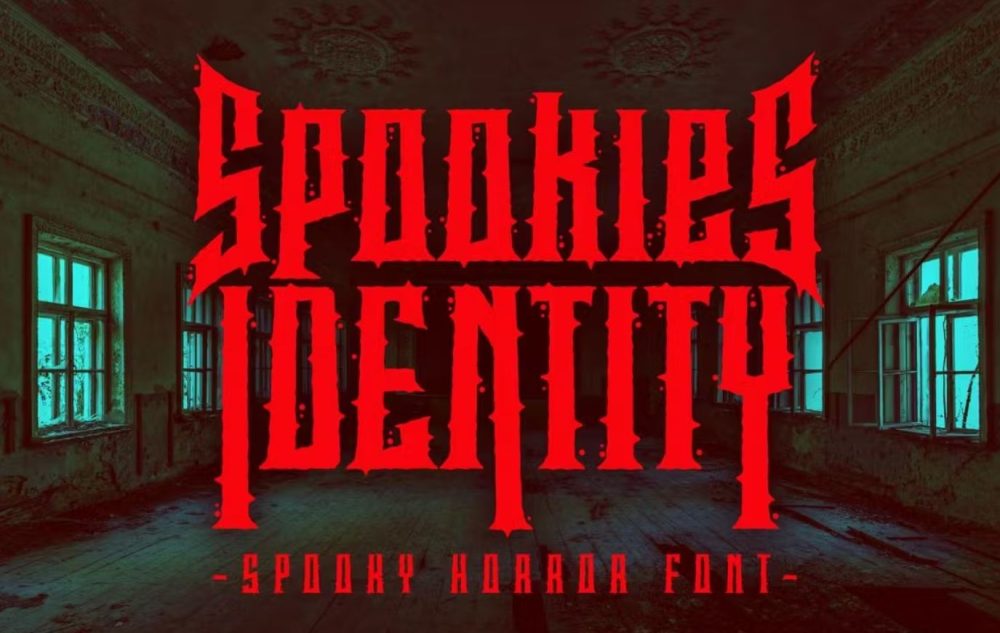 15+ Free Spooky Fonts TTF OTF WOFF Download - Graphic Cloud