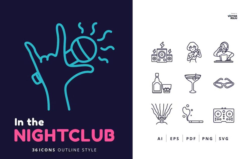 15+ Free Nightclub Icons Ai EPS PNG Download - Graphic Cloud
