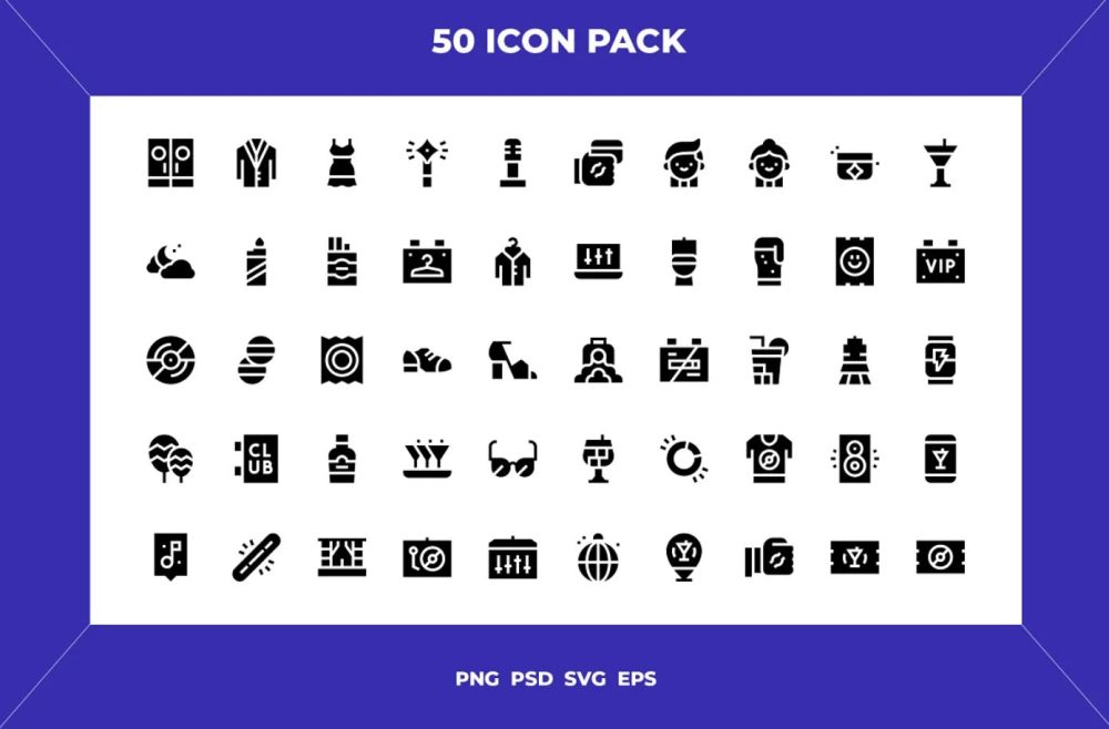 15+ Free Nightclub Icons Ai EPS PNG Download - Graphic Cloud