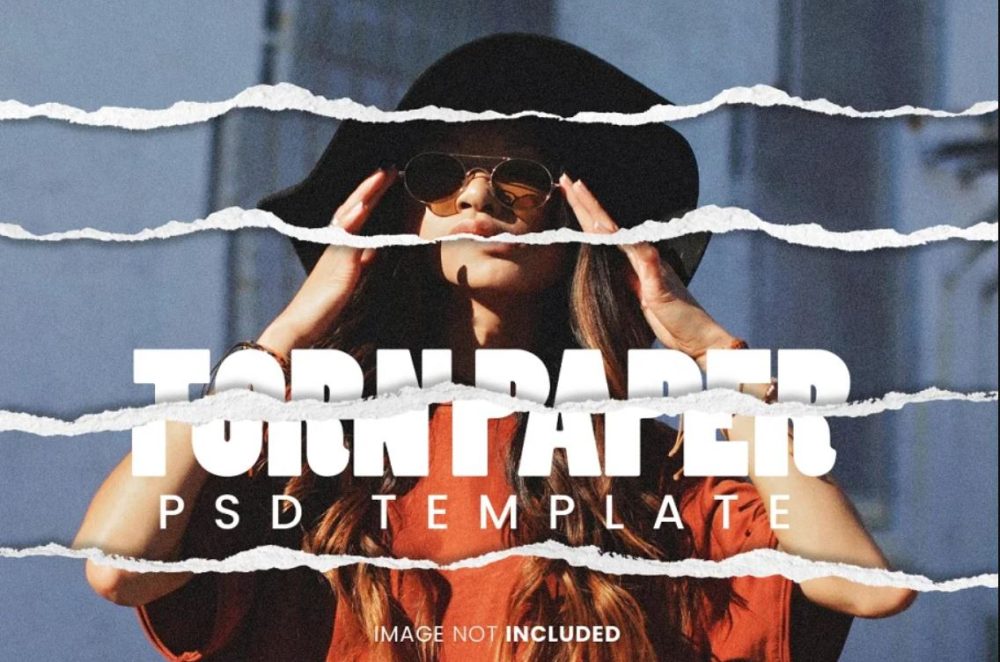 15+ Free Torn Paper Effect ATN PSD Download - Graphic Cloud