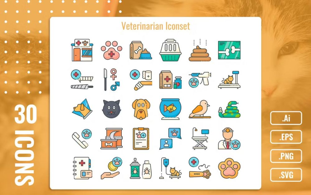 15+ Veterinary Icons Ai PNG Free Download - Graphic Cloud